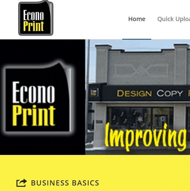 Econo Print Website Design - Web Design Billings MT SkyPoint Studios